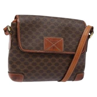 Celine Sac bandouli&egrave;re vintage Pre-owned - Femme - Pre-owned - Brun - Taille: ONE Size
