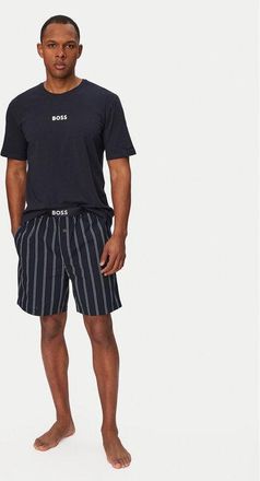 HUGO BOSS Pyjama Easy 50545944 Dunkelblau Regular Fit