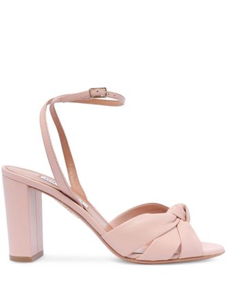 Aquazzura sandales Nina 85 mm - Rose
