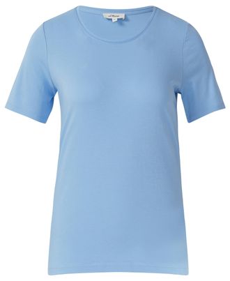 s.Oliver T-Shirt aus Interlockjersey im Slim Fit