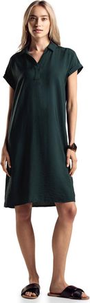 Street One Damen Knielanges Blusen-Kleid