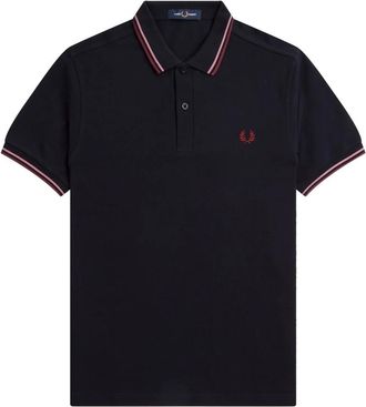 Fred Perry Herren, Oberteile, Blau, SGr&ouml;&szlig;e