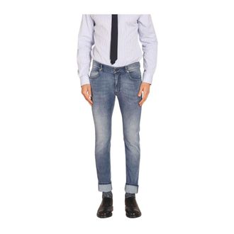 Mason's Slim Fit Navy Blue Denim Hose - - Jeans - Herren - Blau - W33