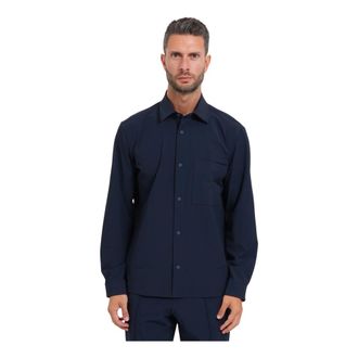 HUGO BOSS Patch Pocket Shirt - - Shirts - Herren - Blau - L