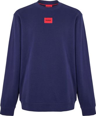 HUGO BOSS Hugo - Diragol Sweatshirt f&uuml;r Herren, Rundhalsausschnitt (Marine)