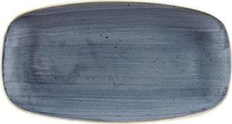 Churchill Stonecast -Oblong Plate Platte- 29,8x15,3cm, Farbe w&auml;hlbar (Blueberry)