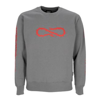PROPAGANDA Grauer Crewneck-Sweatshirt mit Schlangenlogo - - Sweatshirts & Hoodies - Herren - Grau - S