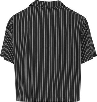 Urban Classics Kurzarmshirt Urban Classics Damen Ladies Resort Shirt (1-tlg)