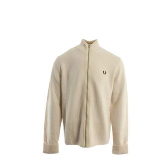 Fred Perry Herren, Strickwaren, Beige, LGr&ouml;&szlig;e