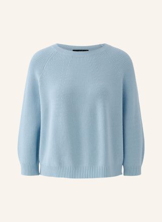 Oui Pullover blau