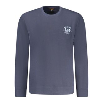 Lee SWS Crew Langarm-Sweatshirt - - Sweatshirts & Hoodies - Herren - Blau - L