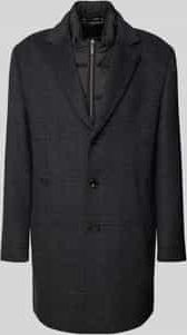 Bugatti Kurzmantel mit Insert und Reverskragen