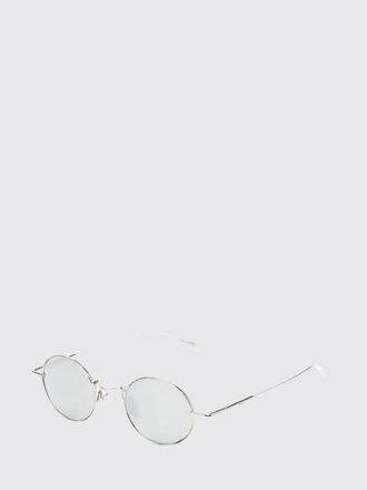 Chlo&eacute; Sonnenbrille von mit rundem silbernem Metallrahmen und bernsteinfarbenen Gl&auml;sern