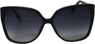Gucci Lunettes de soleil carr&eacute;es classiques Pre-owned - Femme - Pre-owned - Noir - Taille: ONE Size