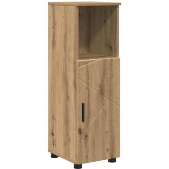 vidaXL Cabinet de salle de bain Ch&ecirc;ne artisanal 30 x 35 x 95 cm vidaXL