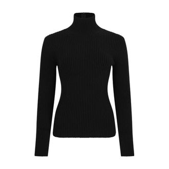 Max Mara Damen, Strickwaren, Schwarzk, LGr&ouml;&szlig;e