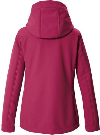 G.I.G.A. DX by killtec Softshelljacke GW 59 WMN SFTSHLL JCKT Winddichte, wasserabweisende Damenjacke mit Teddy-Fleecefutter