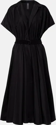 Norma Kamali Robe chemise &agrave; ceinture