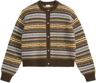 Levi's Gilet droit &agrave; rayures