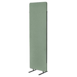 SVITA Otis Stellwand Raumteiler 50 x 160 cm Paravent Raumtrenner freistehende Trennwand mobiler Sichtschutz Rei&szlig;verschluss Gr&uuml;n