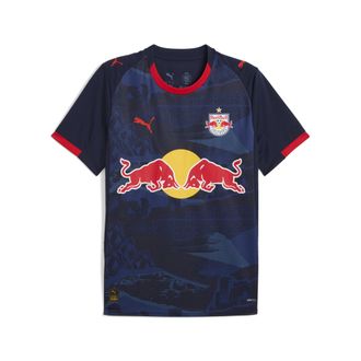 Puma Maillot Away 25/26 FC Rouge Bull Salzburg Homme, Accessoires, Bleu, 3XL