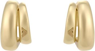 Emporio Armani Damen Goldfarbener Messing Ohrring, EGS3192710