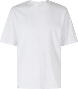 Edwin Homme, Tops, Blanc, Taille: L Oversize Basic T-Shirt