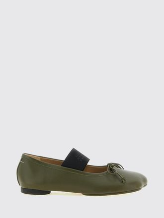 Maison Margiela Ballerines Mary Jane Anatomic Tabi en cuir avec bout asym&eacute;trique