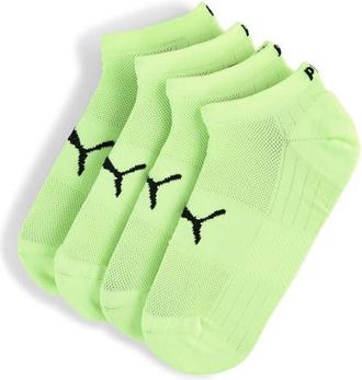 Puma Lot de 2 paires de chaussettes de sport l&eacute;g&egrave;res Jaune Taille 39/42