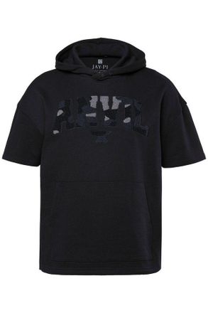 JP1880 Sweatshirt Hoodie Bauchfit Fitness Halbarm Print bis 7 XL