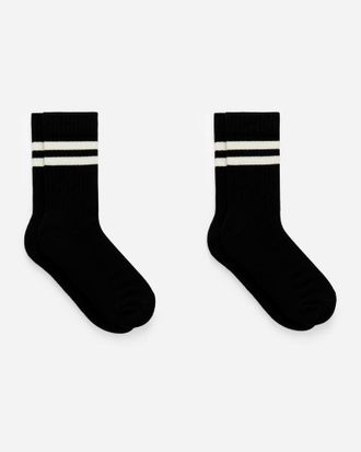 Arket Sportliche Baumwollsocken -Schwarz