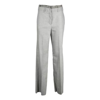 Marella Tombola Pantalone Classico - - Trousers - Damen - Grau - 3XS