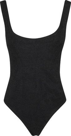 Hunza G Femme, Maillots de bain, Noir, Taille: ONE Size Square Neck Swim