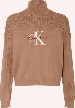 Calvin Klein Rollkragenpullover braun