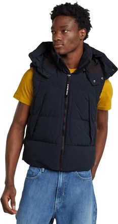 G-Star Mens G-Whistler Padded Hooded 2.0 Vest, Blau (Salute D25346-D518-C742), XL