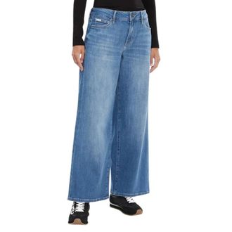 Guess Femme, Jeans, Bleu, Taille: W31 G13 Jean extra large taille basse