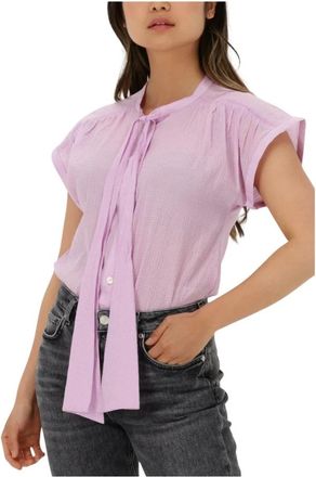 Scotch & Soda Damen, Blusen & Hemden, Lila, XSGr&ouml;&szlig;e
