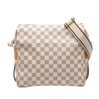 Louis Vuitton Pre-owned Naviglio Umh&auml;ngetasche - - Pre-owned - Damen - Wei&szlig; - ONE SIZE