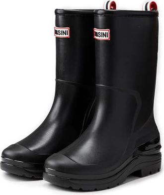 Pangolin Bottes de Pluie Femme Mi-Mollet Imperm&eacute;ables, Bottes Caoutchouc/PVC Antid&eacute;rapantes, Col Rembourr&eacute; & Anse Arri&egrave;re, pour Jardinage, Promenade, Camping N