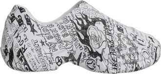 Dolce & Gabbana Graffiti Slip-On Sneakers - - Shoes - Herren - Schwarzk - 44 EU