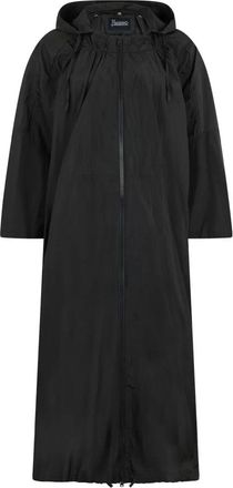 Herno Femme, Manteaux, Noir, Taille: 38 FR Manteau Long L&eacute;ger