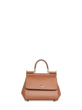Dolce & Gabbana Top Handle Bag - Beige