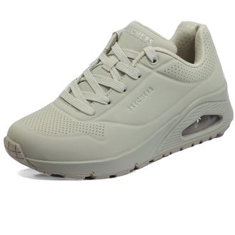 Skechers Damen uno stand on air Sneakers, Off White Durabuck, 37 EU