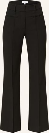 Reiss Reiss Bootcut-Hose Claude schwarz