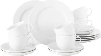 SELTMANN WEIDEN Kaffeeservice 36-teilig - Seltmann Weiden Rondo_Liane wei&szlig;