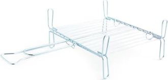 Quid Prepara BBQ - Doppelgrill, 50 x 50 cm, Zink, grau