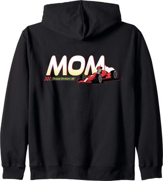 Disney Racing Mom Family Trip Race Car Vacation Matching Kapuzenjacke