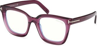 Tom Ford unisex, Accessoires, Violet, Taille: 51 MM Ft5880-B