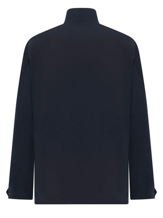 Herno Mens Jacket Navy Blue Polyamide