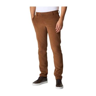 Brooks Brothers Homme, Pantalons, Brun, Taille: W34 Chinos en velours c&ocirc;tel&eacute; de coton coupe slim